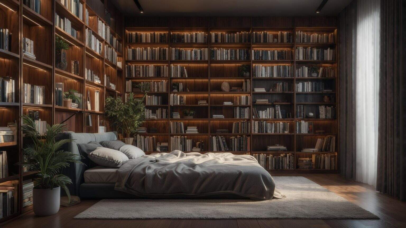 25 Ingenious Bedroom Book Storage Ideas | Jiffy Junk