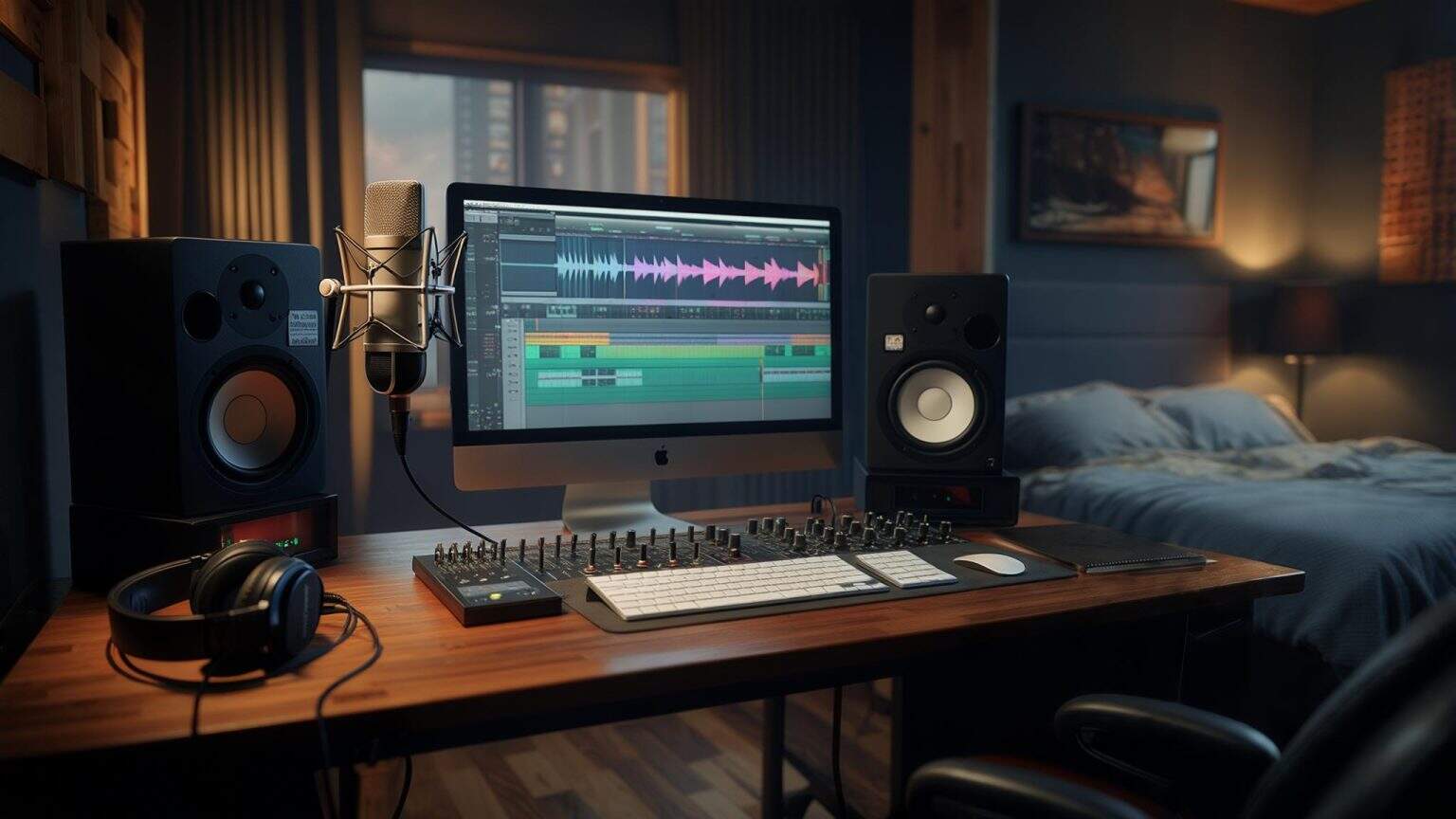 25 Game-Changing Bedroom Recording Studio Ideas | Jiffy Junk
