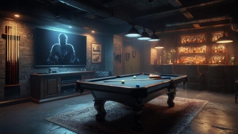 25 Basement Man Cave Ideas to Transform Your Space | JiffyJunk